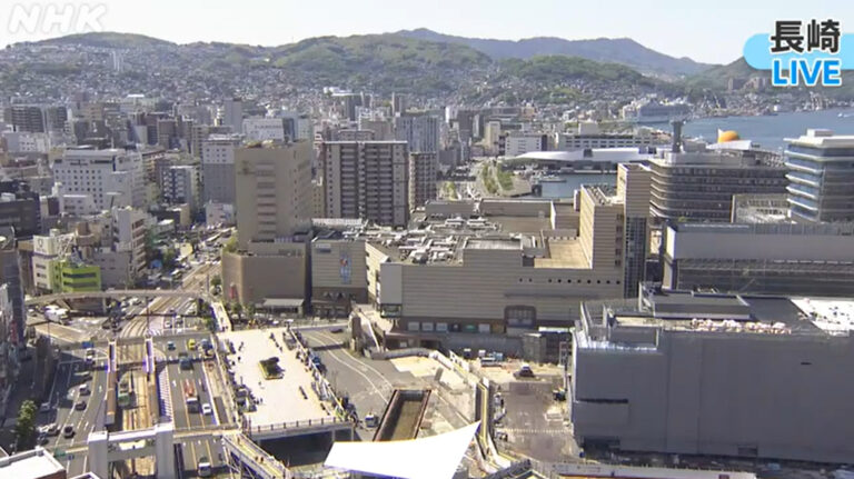 【配信終了】NHK長崎ライブカメラ(長崎県長崎市西坂町) | ライブカメラDB