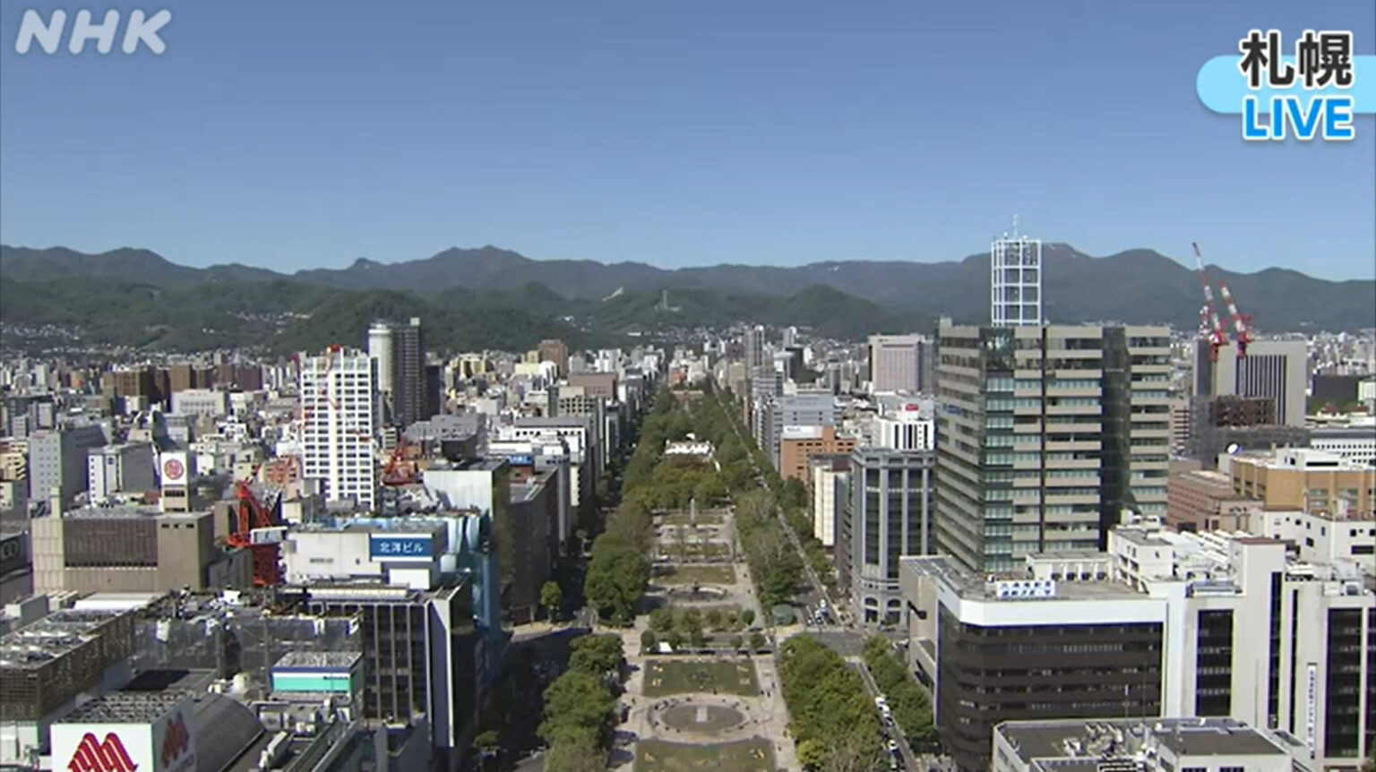 NHK札幌ライブカメラ(北海道札幌市中央区大通西) | ライブカメラDB
