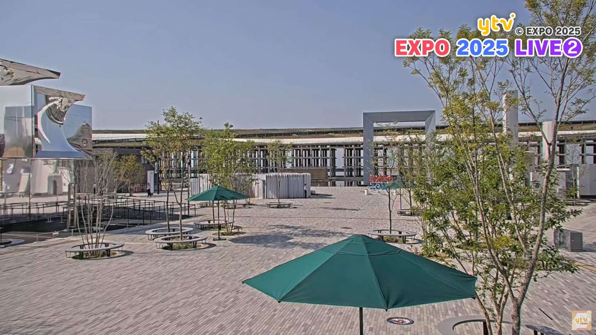 【配信終了】YTV大阪関西万博会場第2ライブカメラ(大阪府大阪市此花区夢洲東) | ライブカメラDB