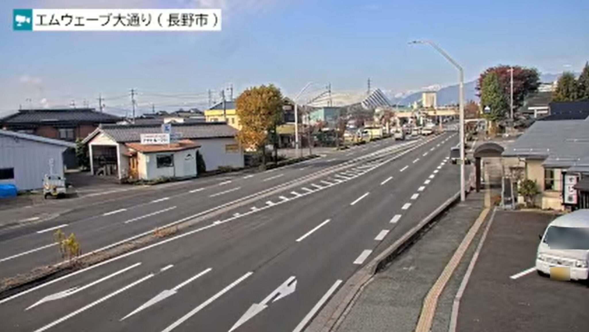 Goolightエムウェーブ大通りライブカメラ(長野県長野市屋島) | ライブカメラDB